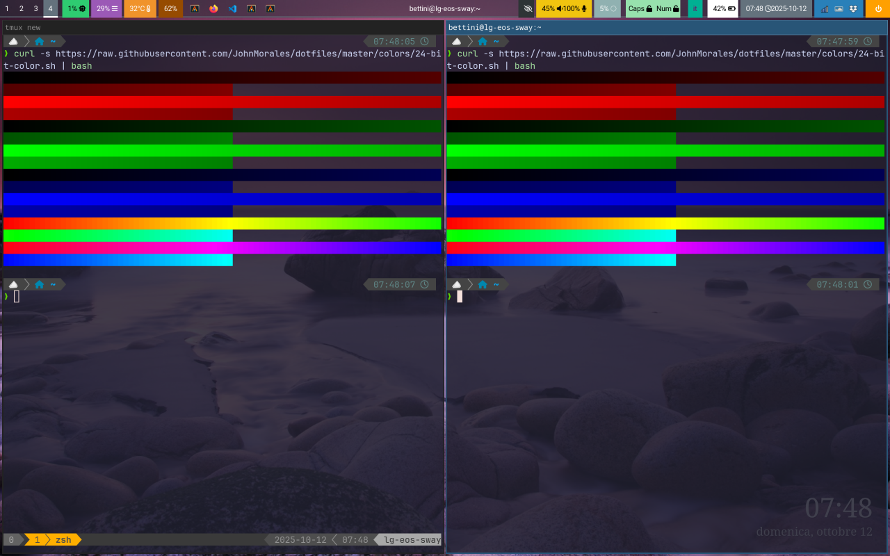 Configure Tmux to support true color and italics in Alacritty and ...